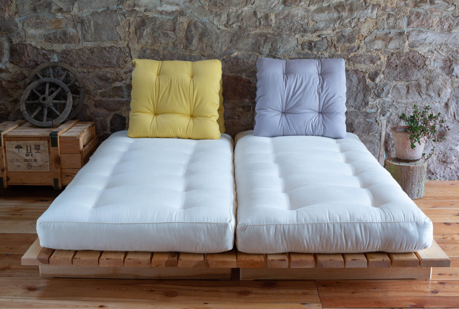Materac - FUTON sprężysty 100x200 - slodkichsnow.com